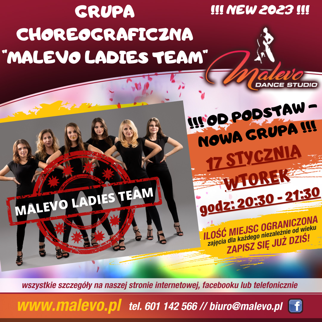 Studio Tańca Gniezno MALEVO Szkoła Tańca Gniezno MALEVO Dance Studio ...